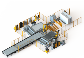 Fully Automated Cutting Line | Stone Fabrication | BACA Systems