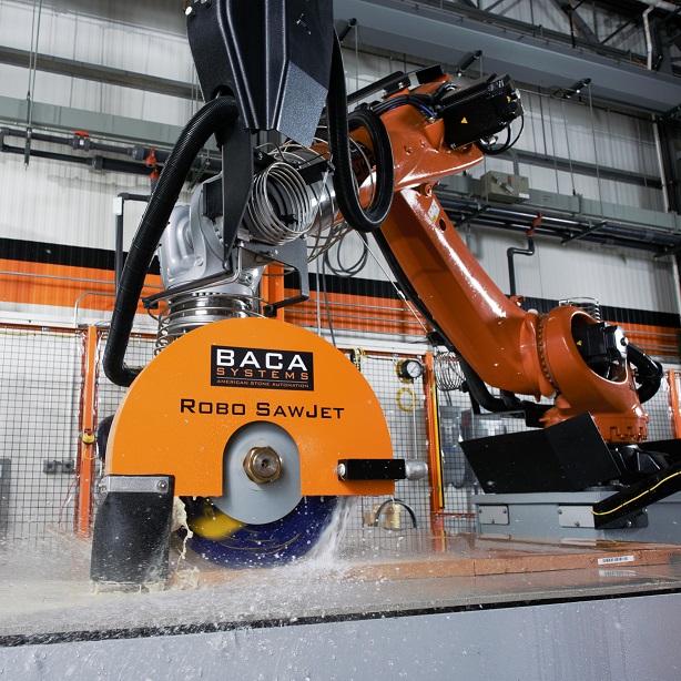 Robo SawJet 2.0 | Robotic Sawjet for Stone Fabricators | BACA