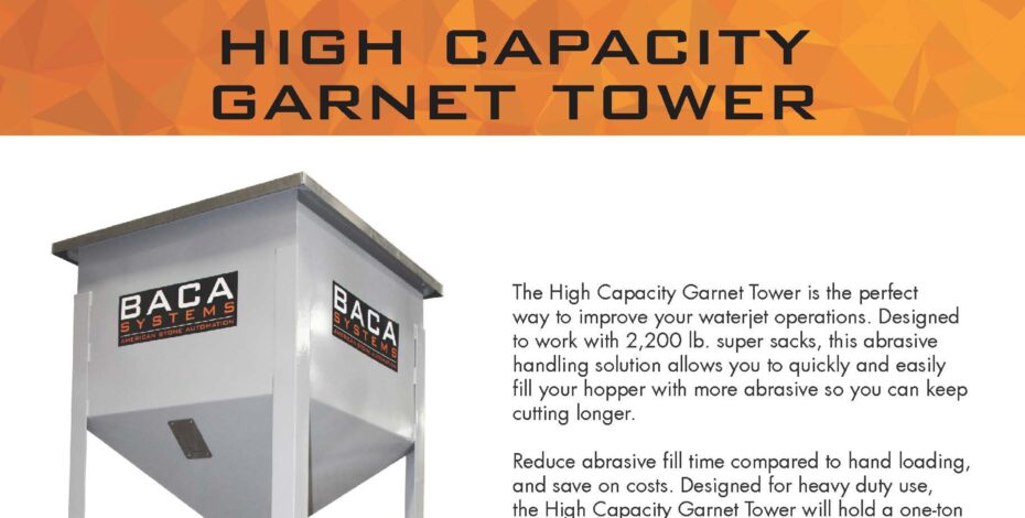 Bulk Garnet Tower Archives - BACA Systems