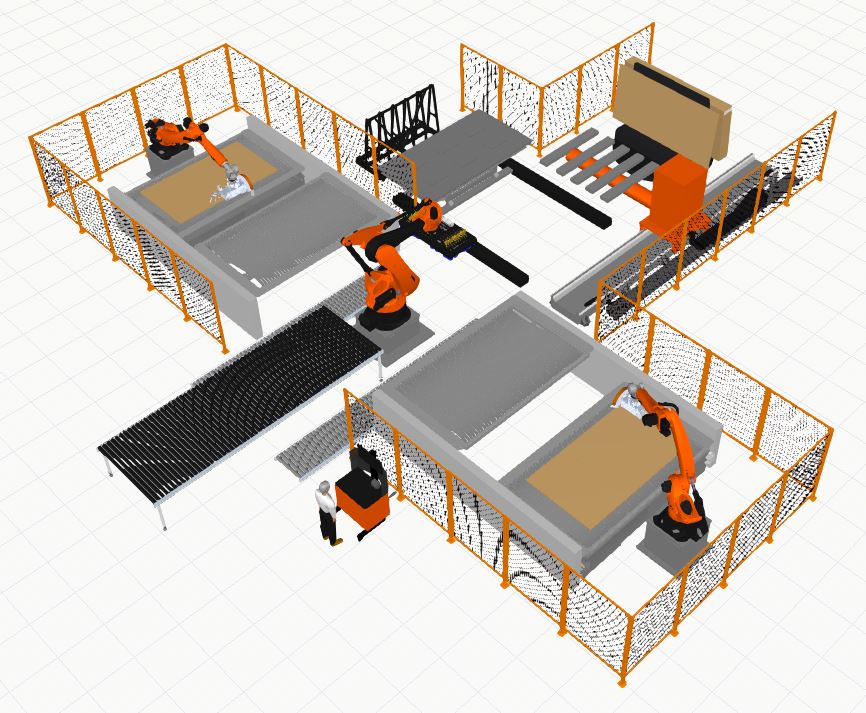 Fully Automated Cutting Line | Stone Fabrication | BACA Systems
