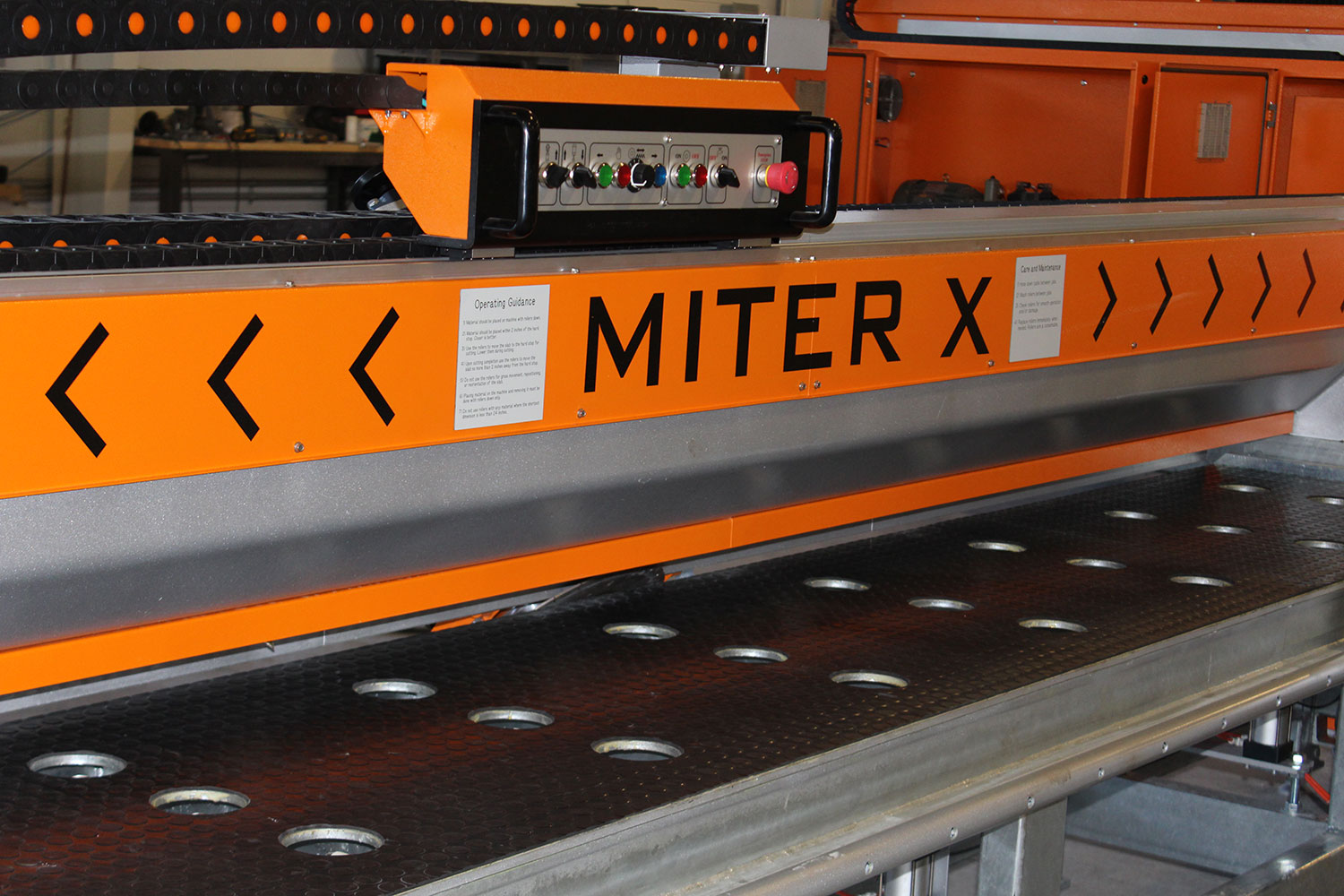 Miter X | Stone Miter Saw | BACA Systems