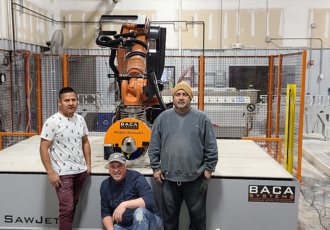 Robo SawJet 2.0 | Robotic Sawjet for Stone Fabricators | BACA