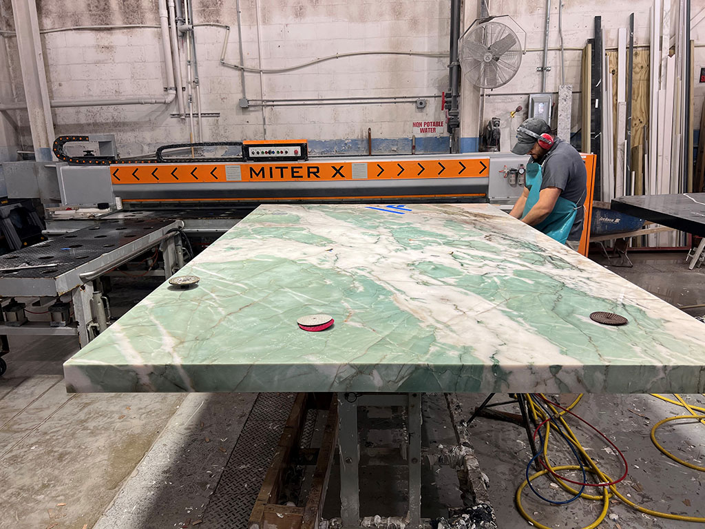 Miter X | Stone Miter Saw | BACA Systems