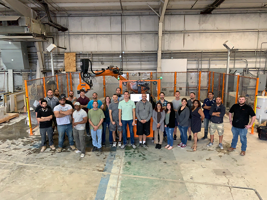 Robo SawJet 2.0 | Robotic Sawjet for Stone Fabricators | BACA