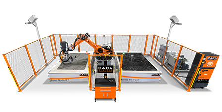 Robo SawJet 2.0 | Robotic Sawjet for Stone Fabricators | BACA