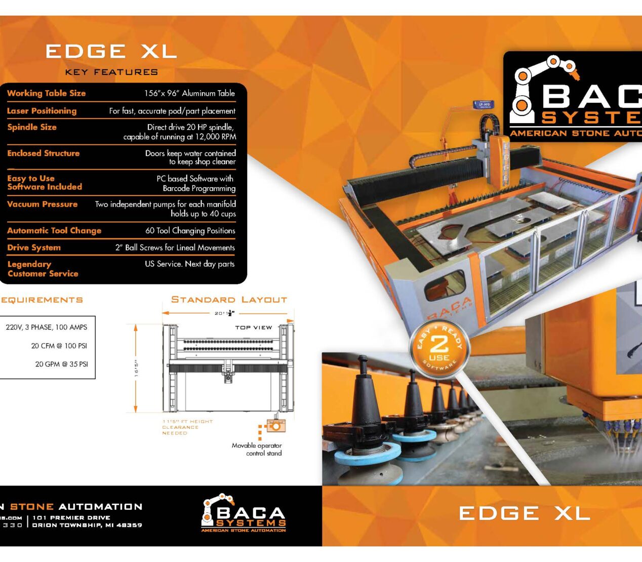 Service and Support | Stone Fabrication Machinery | BACA