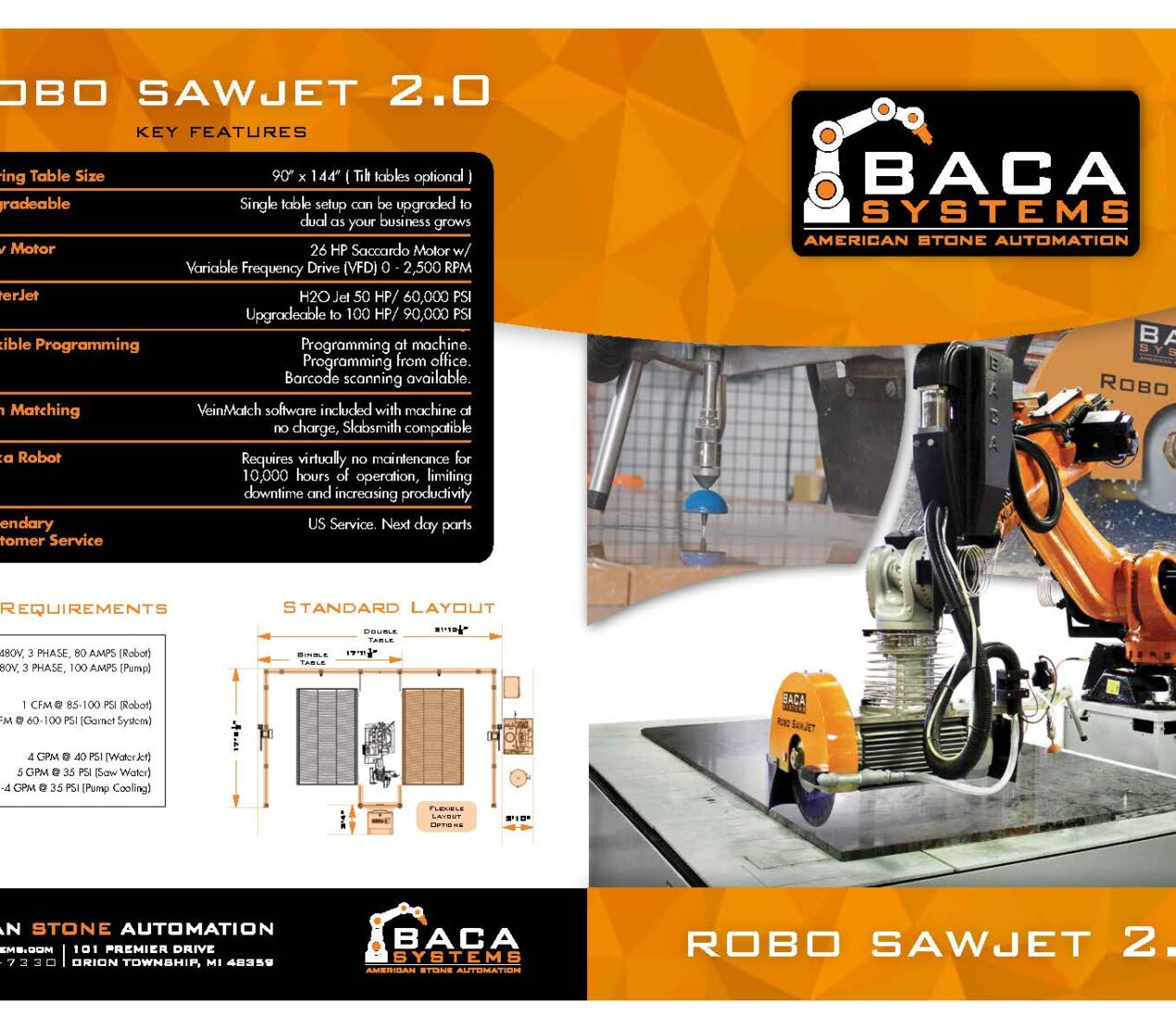 Service and Support | Stone Fabrication Machinery | BACA
