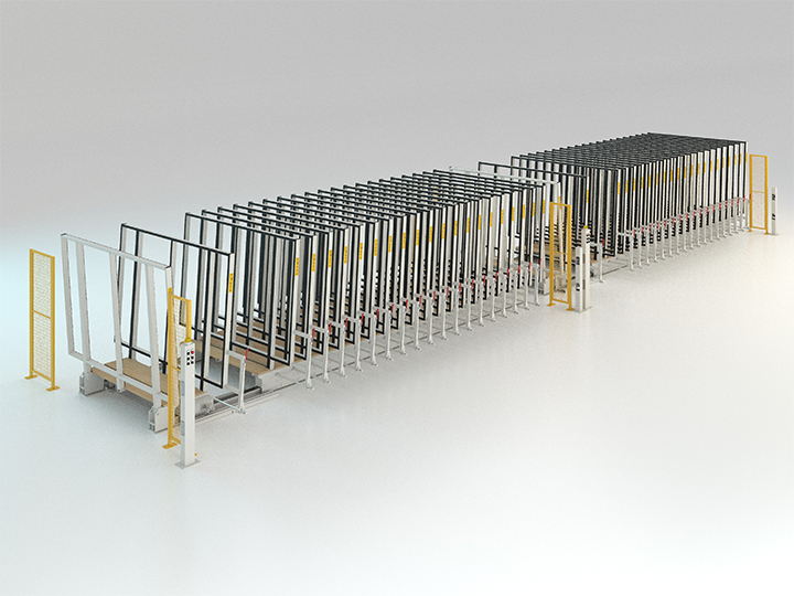 Semi-Auto Tite Rack | Slab Storage Systems | BACA Systems