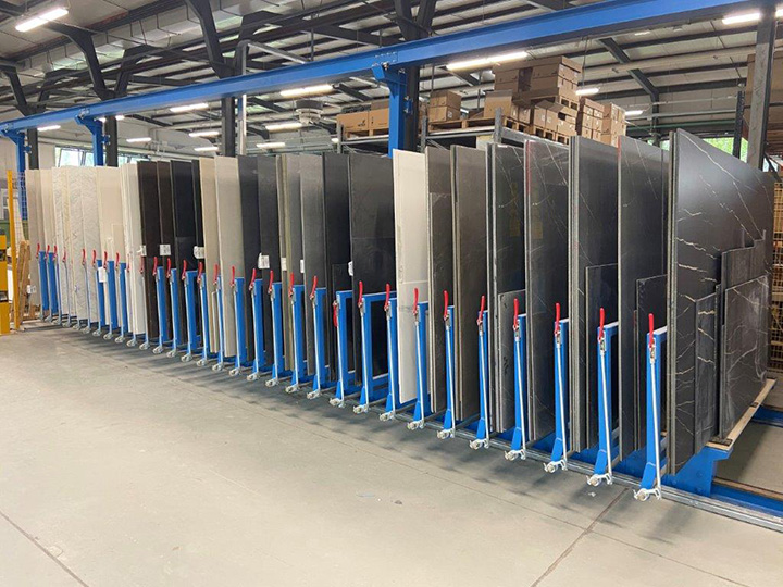 Semi-Auto Tite Rack | Slab Storage Systems | BACA Systems