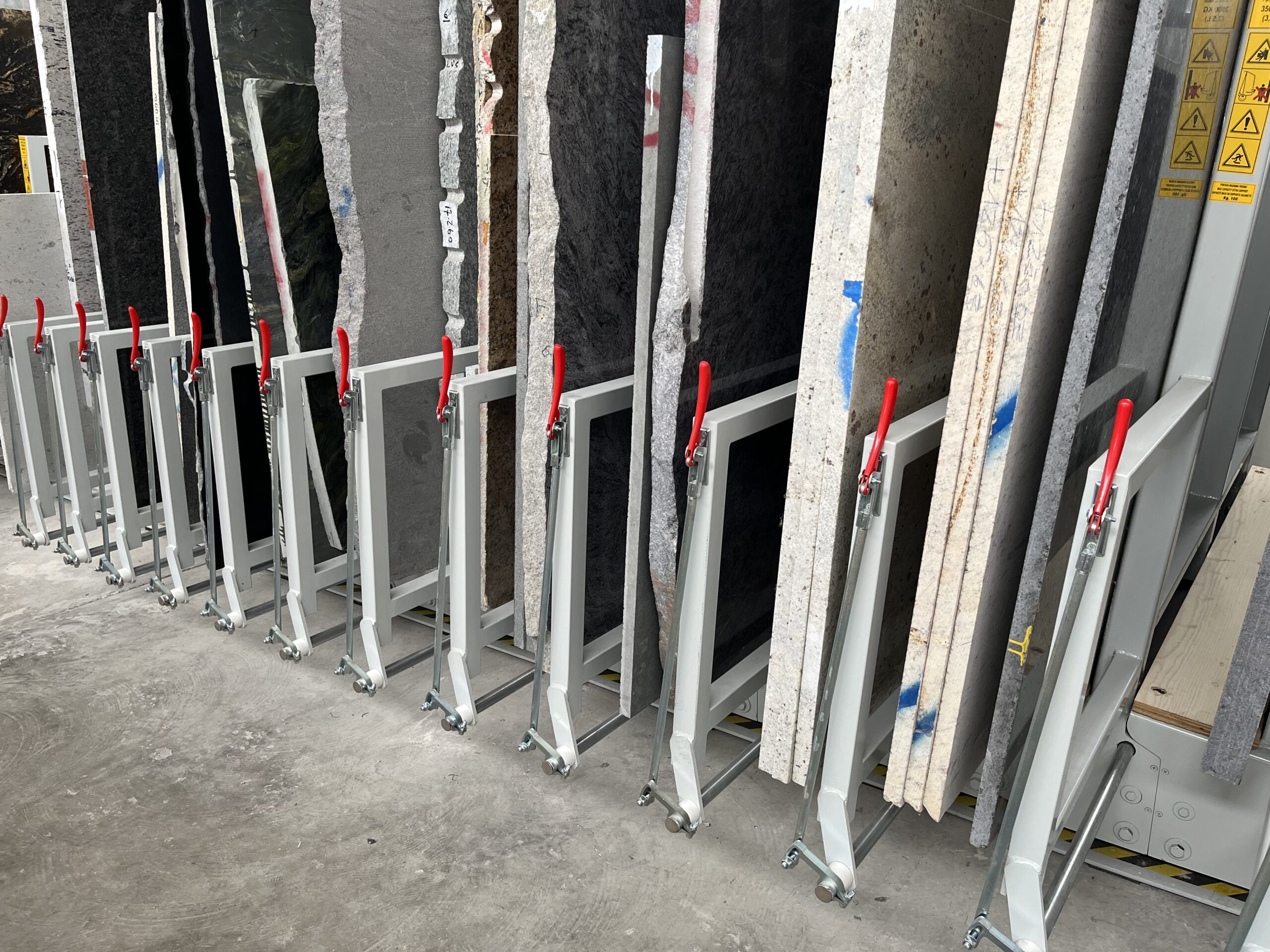 Semi-Auto Tite Rack | Slab Storage Systems | BACA Systems