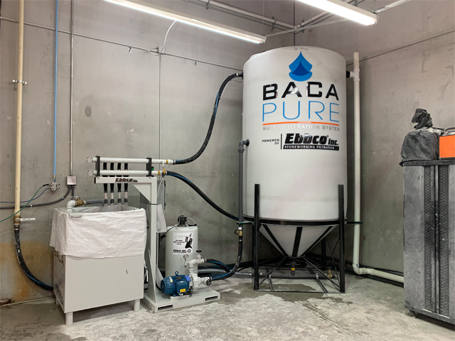 Pure Filtration: Water Filtration for Stone Fabricators | BACA