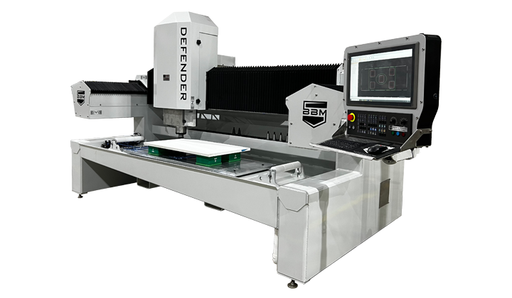 BBM Defender: Stone CNC Router | Stone Polishing | BACA Systems