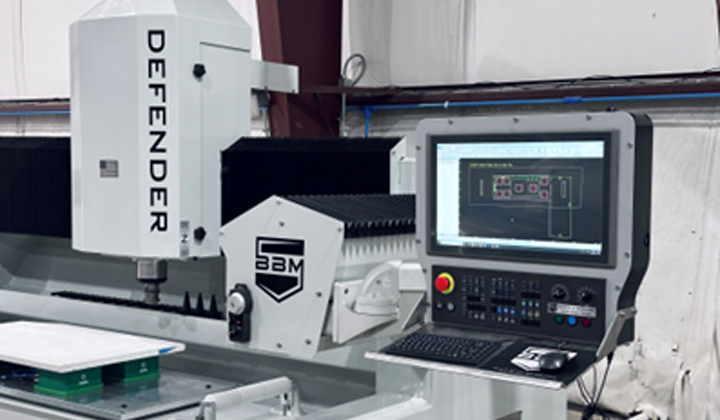 BBM Defender: Stone CNC Router | Stone Polishing | BACA Systems